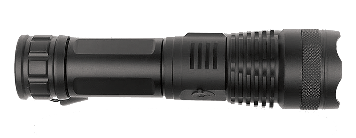 1800 Lumens High-Powered Waterproof Rechargeable Flashlight – Lion ...